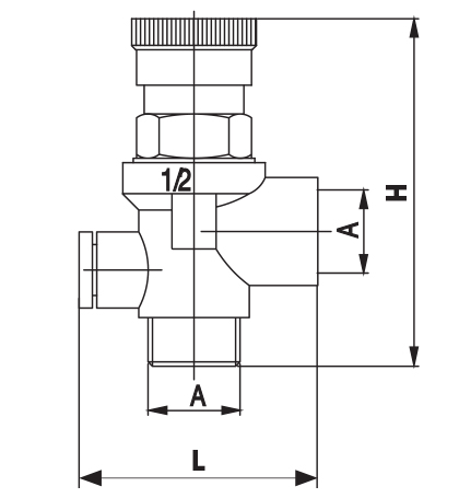 Safety Valves MF and FF with manometer holder
