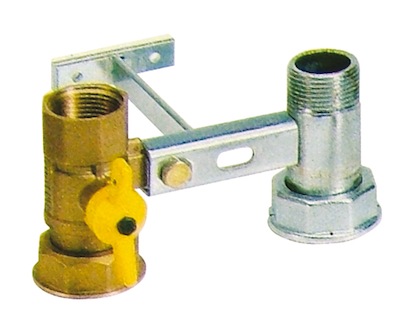 Brackets for gas meters 1" 1" 250 mm